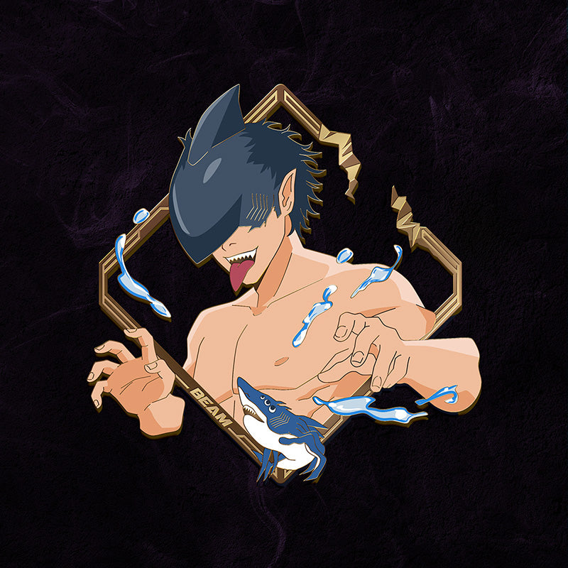 [PRE-ORDER] Beam CSM Open Frames Wave 3 Enamel Pin – Made by Nuwa