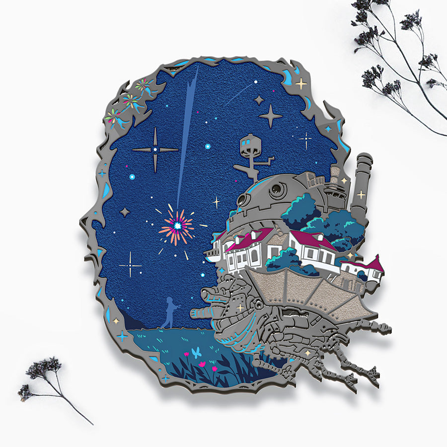 [Pre-Order] Howl's Moving Castle Night Variant Ghibli Landscapes Ename ...