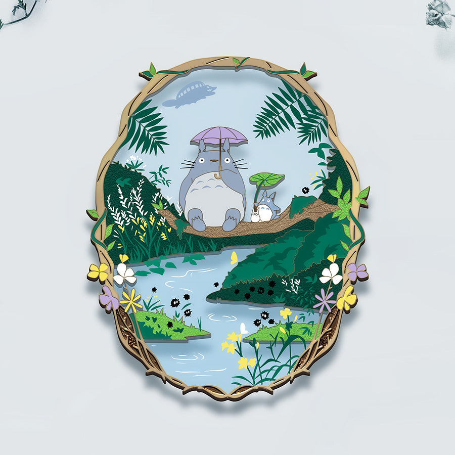 [PRE-ORDER] Totoro Ghibli Landscapes Wave 2 Stained Glass Enamel Pin ...