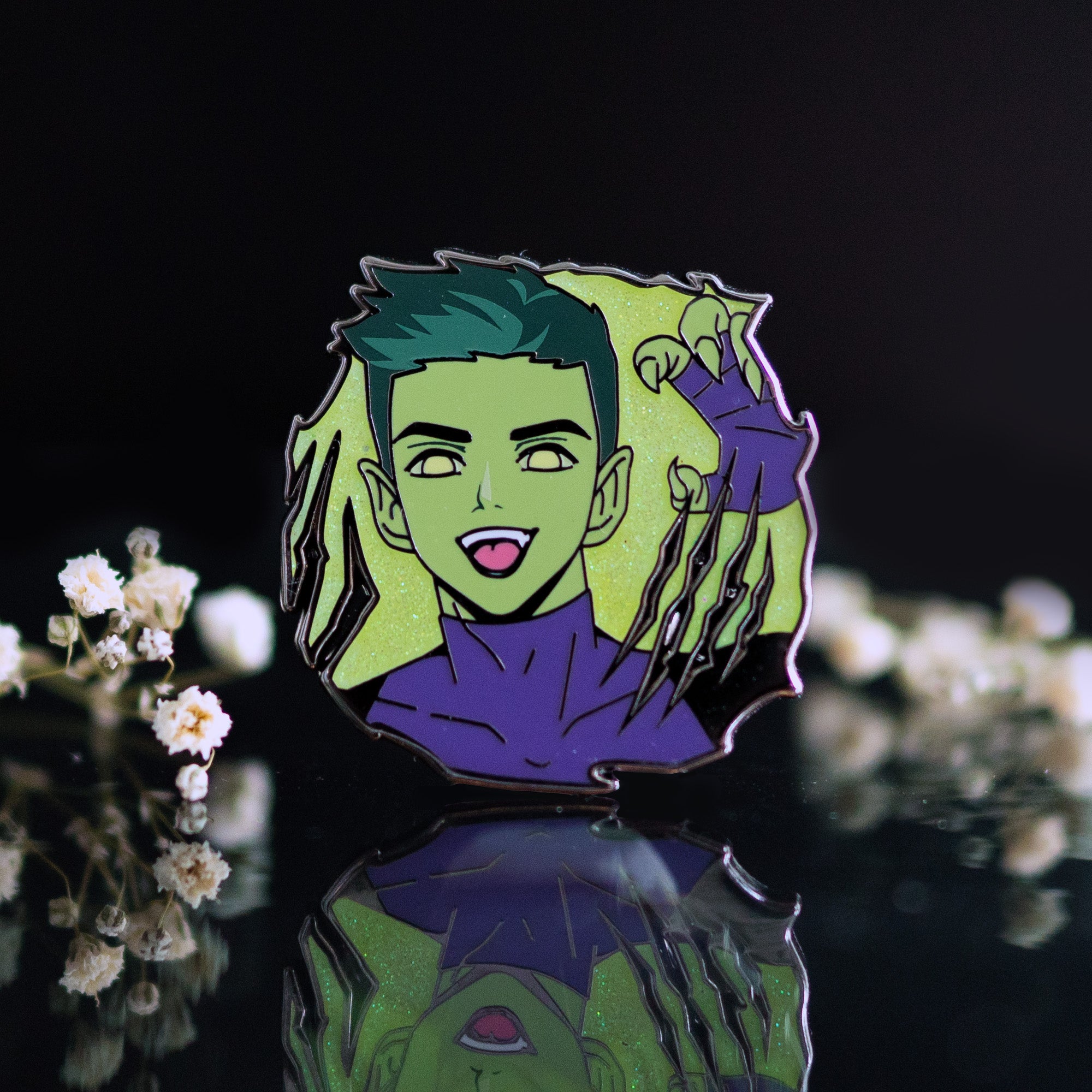 GRAPHIC-STYLE BEAST BOY ENAMEL PIN – Made by Nuwa
