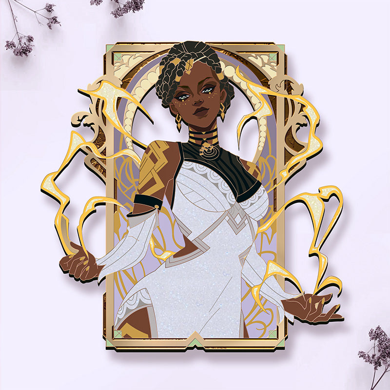 [Pre-Order] Councilor Mel Arcane Portraits Enamel Pin – Made by Nuwa