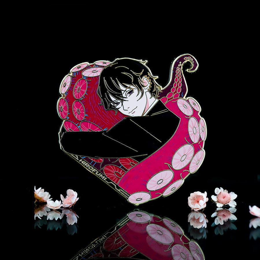 OCTOPUS DEVIL CSM Open Frames Enamel Pin – Made by Nuwa