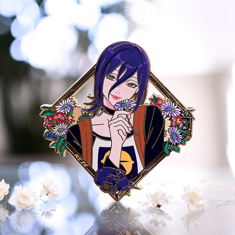 Reze CSM Open Frames Wave 3 Enamel Pin – Made by Nuwa
